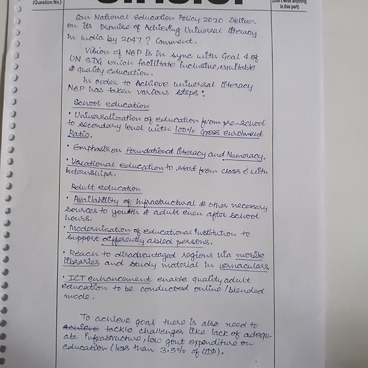 SMAP 2022-2 Free | Day 9 | Mains Practice Questions on Social Justice ...